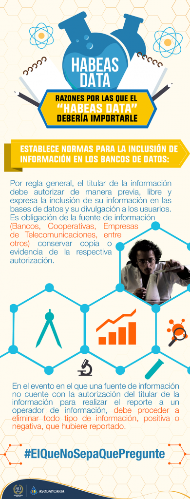 Razón 1 por la que el Habeas Data debería importarle | Saber más, ser más
